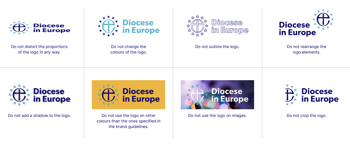 Brand guidelines | Diocese in Europe
